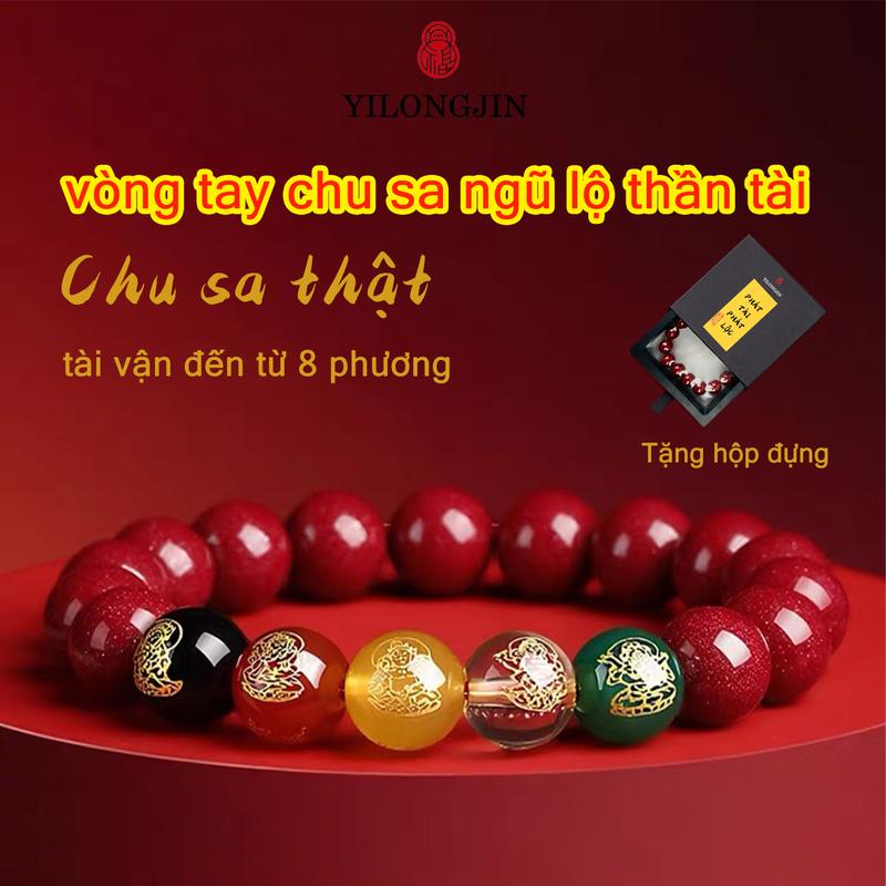 Vòng tay chu sa Tử kim bảo chứng chính hãng - TikTok Shop Vietnam