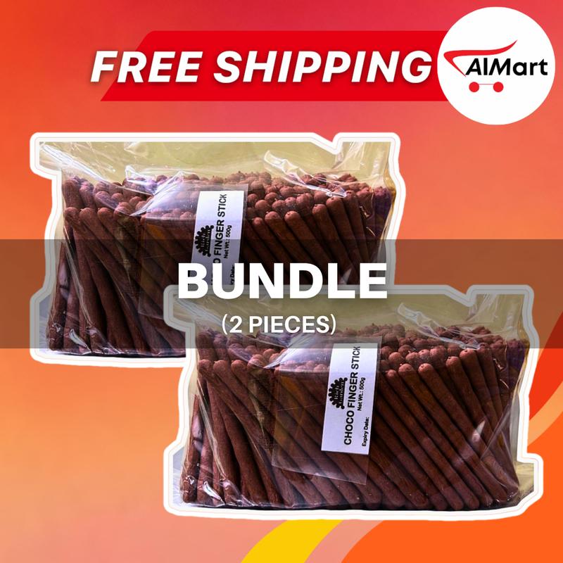 CHOCO FINGER STICK BISCUIT BUNDLE (2 PIECES) (500 GRAMS) - TikTok Shop ...