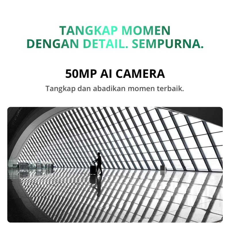 Realme P3 Lite 4GB+8GB 128GB 6300mAh NFC Armorshell Protection Ponsel ...