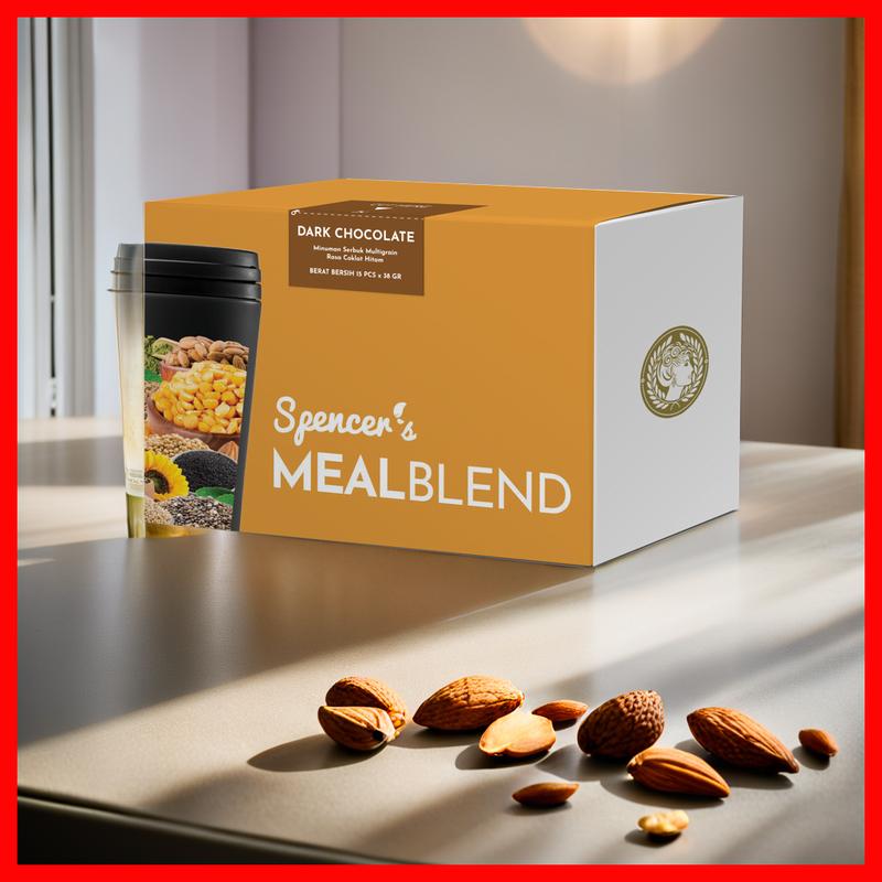 Spencer's Mealblend Minuman Serbuk Multigrain Meal Replacement Segar ...