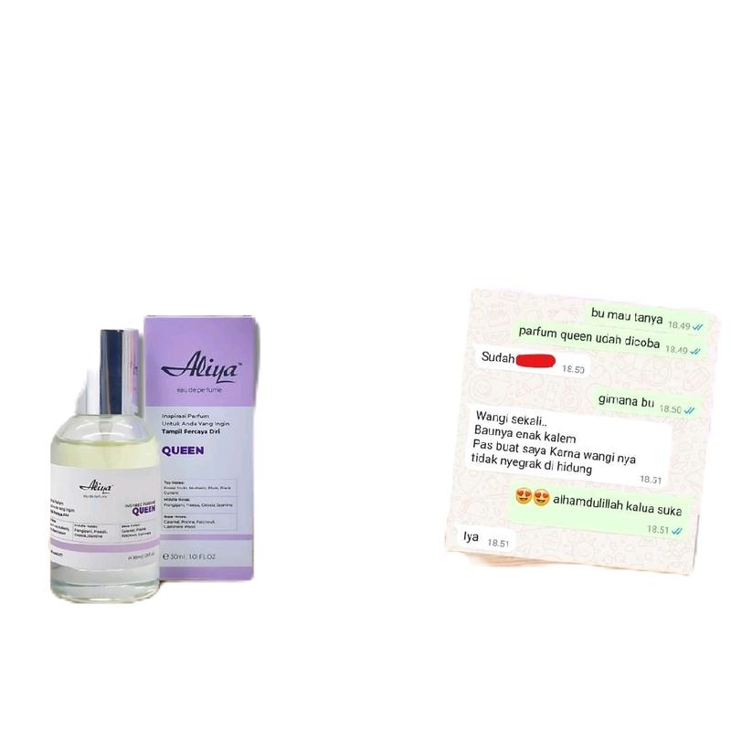Parfum Aliya Queen Isi 30ml Terbaik - Shop | Tokopedia