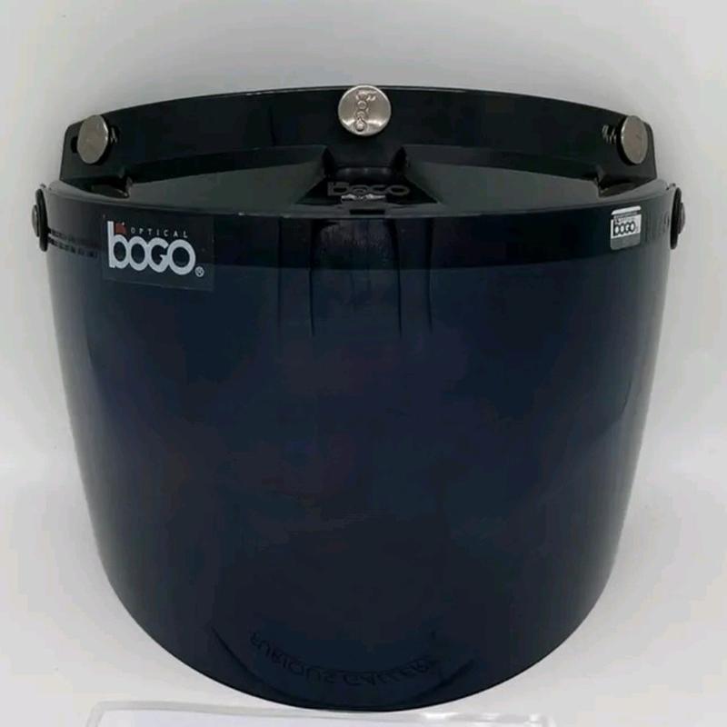 Bogo Dark Grey Helmet Visor SGV /Magnum/Ms88 - TikTok Shop Malaysia