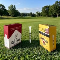 Jual TEE GOLF Premium 10pcs-Tee Golf Plastic dalam Box Golf Accesories ...
