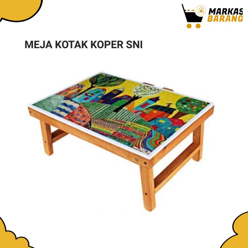 Meja Belajar Koper Karakter Anak Murah meja bisa di lipat sudah - Shop ...