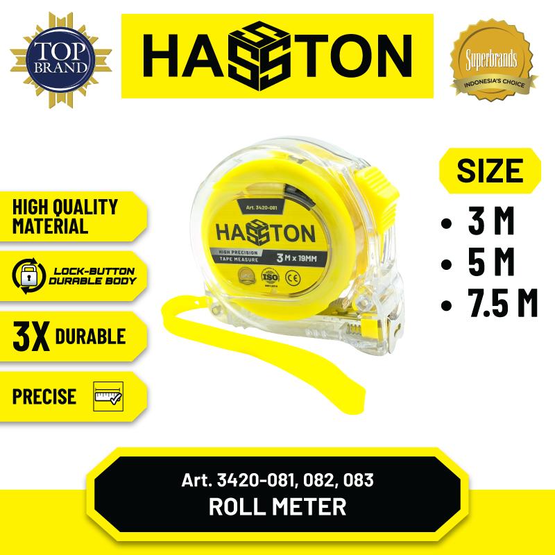 Hasston Roll Meter Transparan / Measurement Tape Transparent - Shop ...