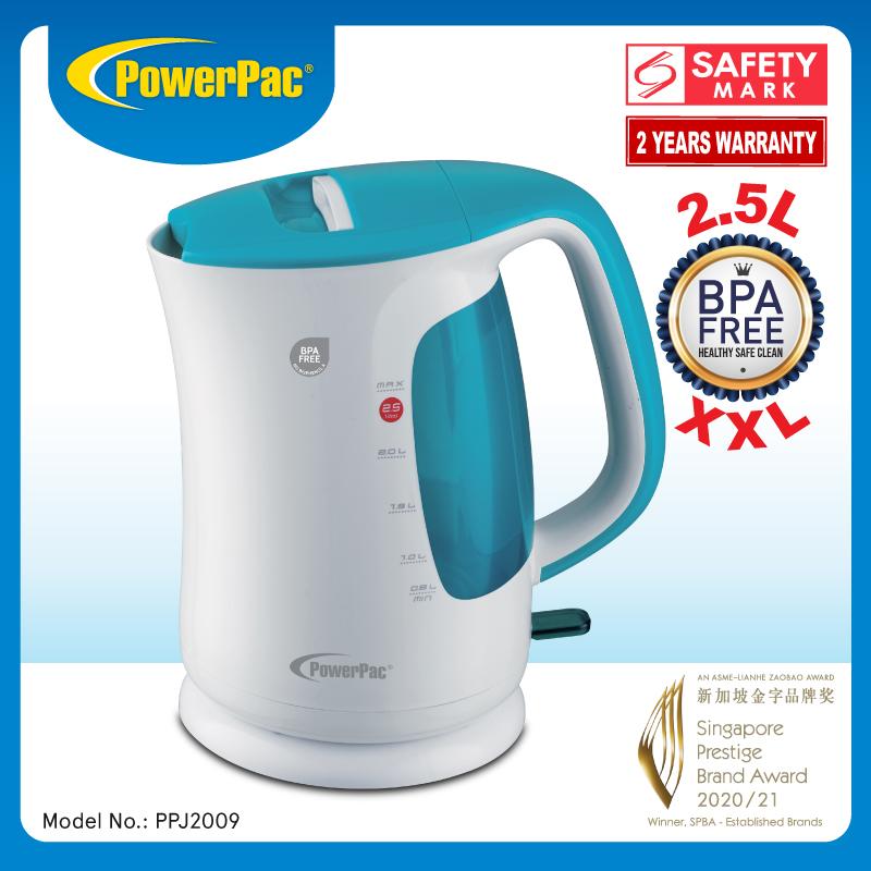 Powerpac Electric Kettle Jug 2.5L BPA Free (PPJ2009BL) - TikTok Shop ...