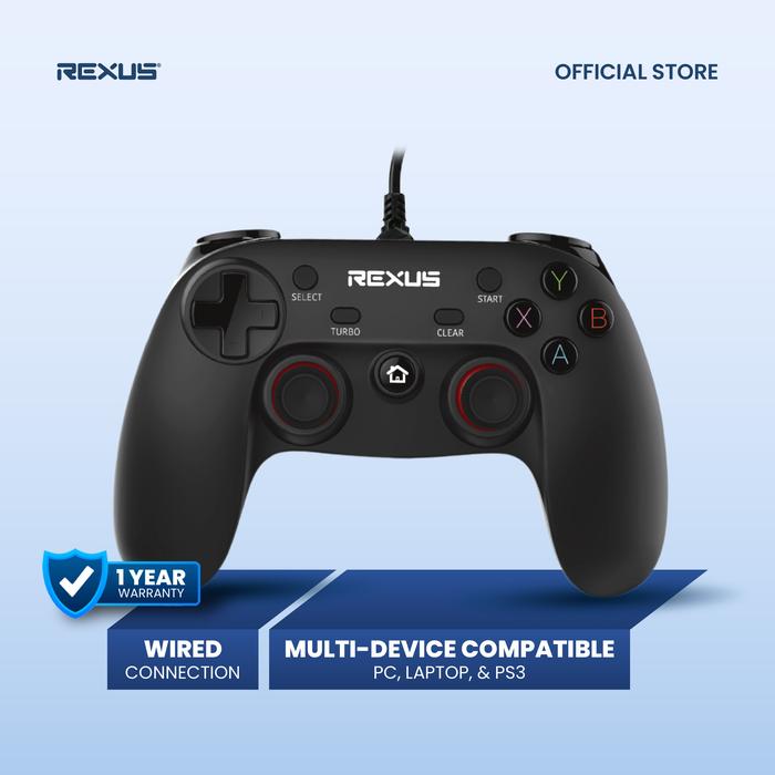 Promo Rexus GX1 - Pro Gaming Gamepad - Desain Trendi dan Stylish ...