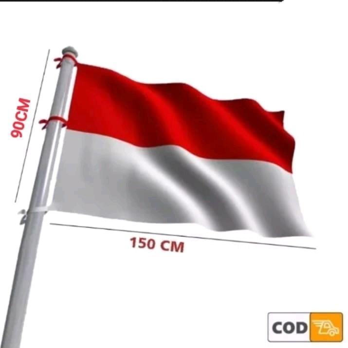 bendera merah putih premium ukuran150 - Shop | Tokopedia
