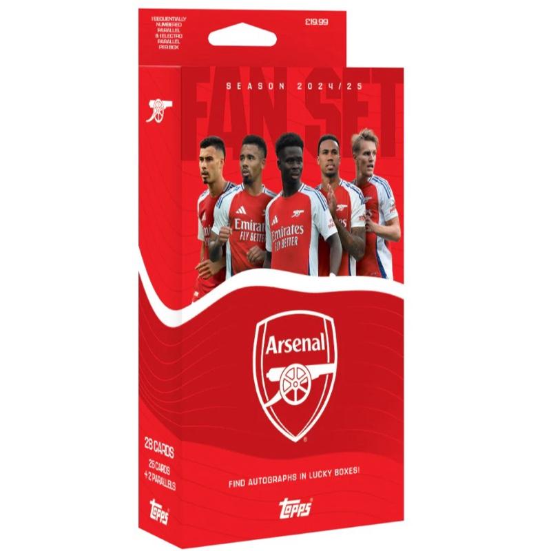 Topps 2024-25 Arsenal FC Fan Set - TikTok Shop Thailand