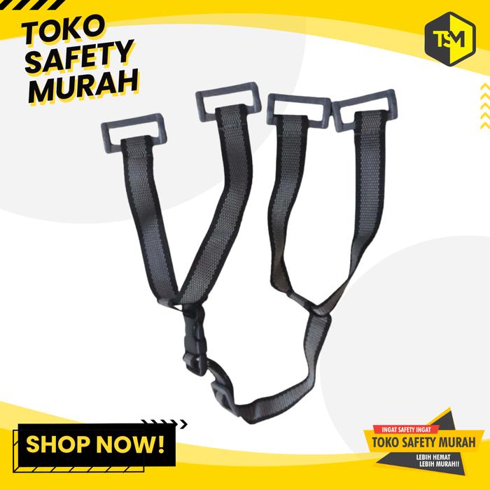 Jual Tali Dagu MSA Y 4 Titik Poin SNI V gard Guard Helm Proyek Safety ...