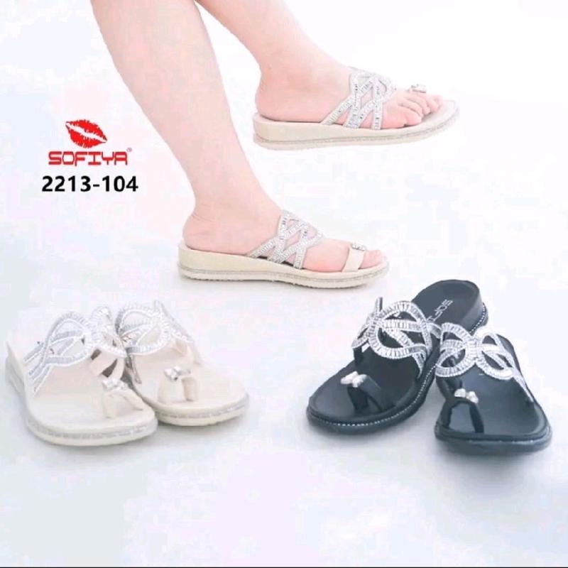 sandal wedges jepit wanita original sofiya 2213-104 terbaru - Shop ...