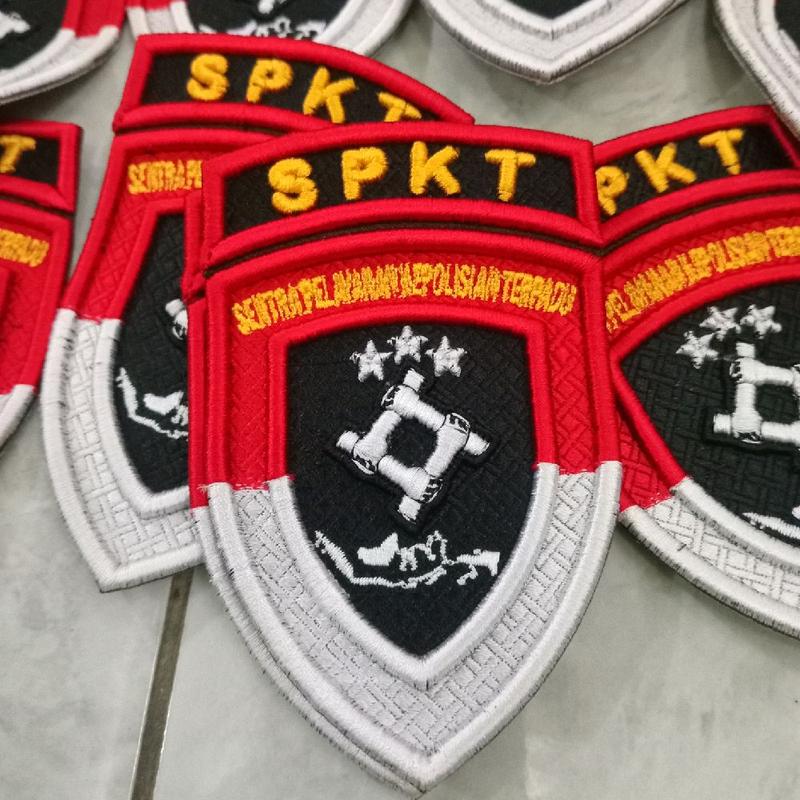 LOGO SPKT BORDIR TIMBUL 3mm - Shop | Tokopedia