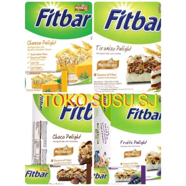 Jual FITBAR MULTIGRAIN 5 12 X 20 G TIRAMISU FRUITS CHOCO CHEESE DELIGHT ...