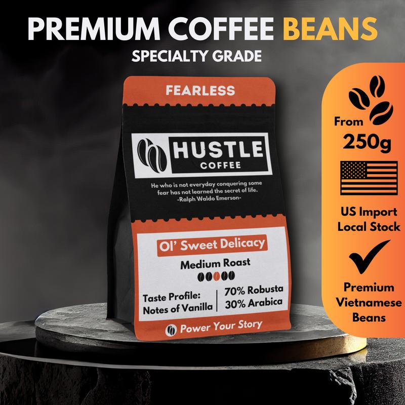 Coffee Beans - Fearless by Hustle Coffee Specialty Roasted Vietnam ...