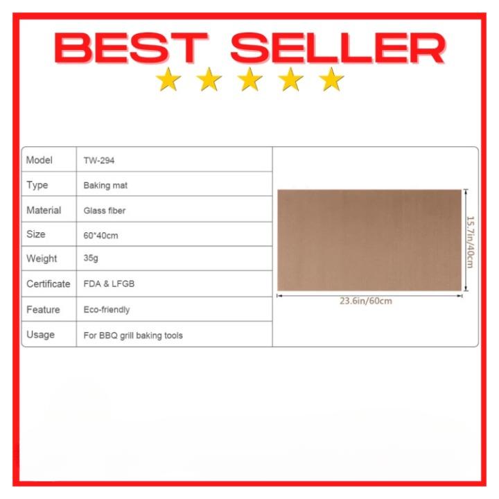 Kain Silfat Kertas Roti Alas Panggang Oven Loyang Baking Sheet Kain ...