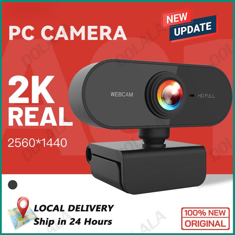 2K Full HD Webcam With Microphone 4 Million Pixels USB Web Camera ...