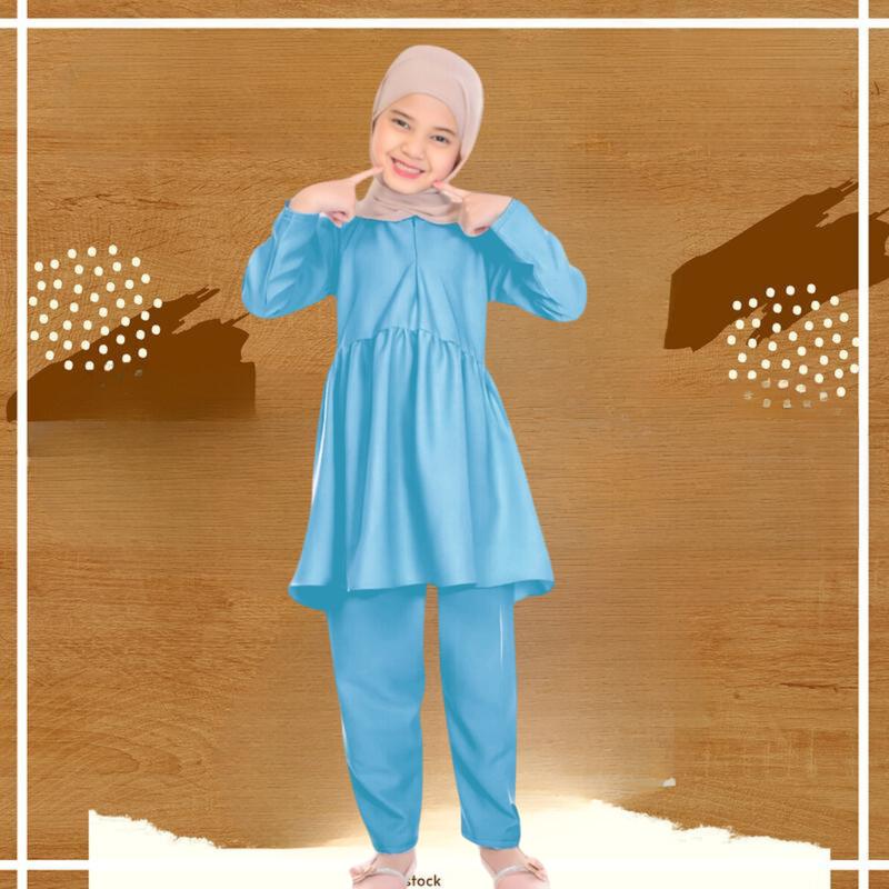 Baju Seluar for Young Girls: Trendy Styles for Little Fashionistas ...