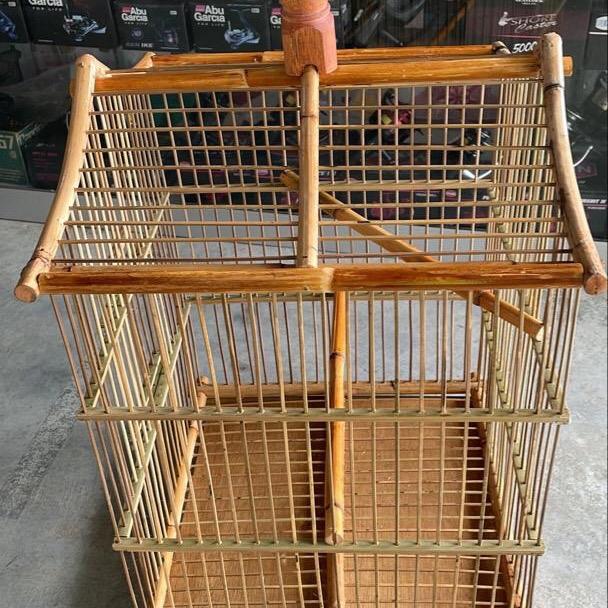 Handmade Bird Cage Bamboo / Sangkar Burung Bamboo - TikTok Shop Malaysia