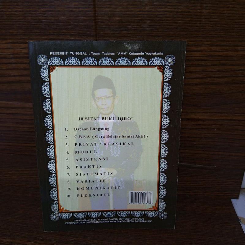 BUKU IQRO' cara cepat belajar membaca AL-QuR'AN KH.AS'AD HUMAM - Shop ...