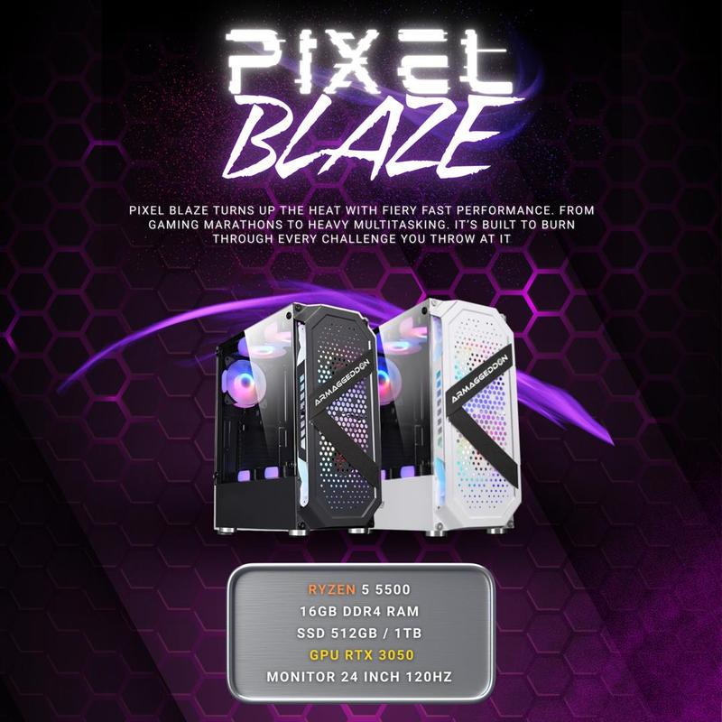 NEW PC PIXEL BLAZE ( 3 YEARS WARRANTY ) - TikTok Shop Malaysia