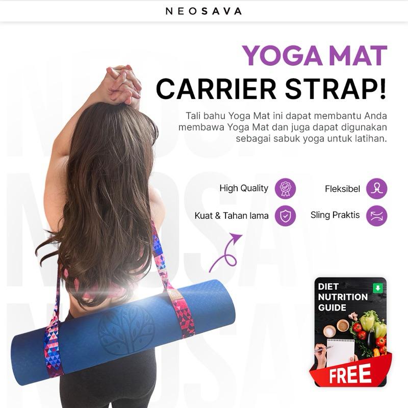 NEOSAVA Tali Yoga Mat Strap Adjustrable Carrier Matras Dual Function ...