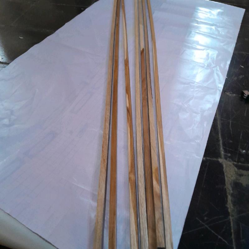 reng kayu jati asli ukuran 1cmx1cmx100cm bahan kurung manuk - Shop ...