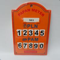 Jual Papan Meteran Pln Pam Listrik Air Meteran Kenmaster Promo ...