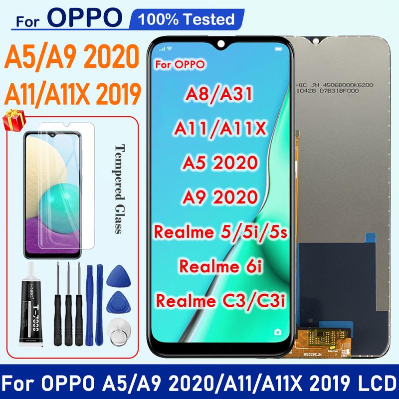 Skrin Paparan LCD, Untuk OPPO Realme C3, Untuk OPPO A9 A5 A3 - TikTok ...