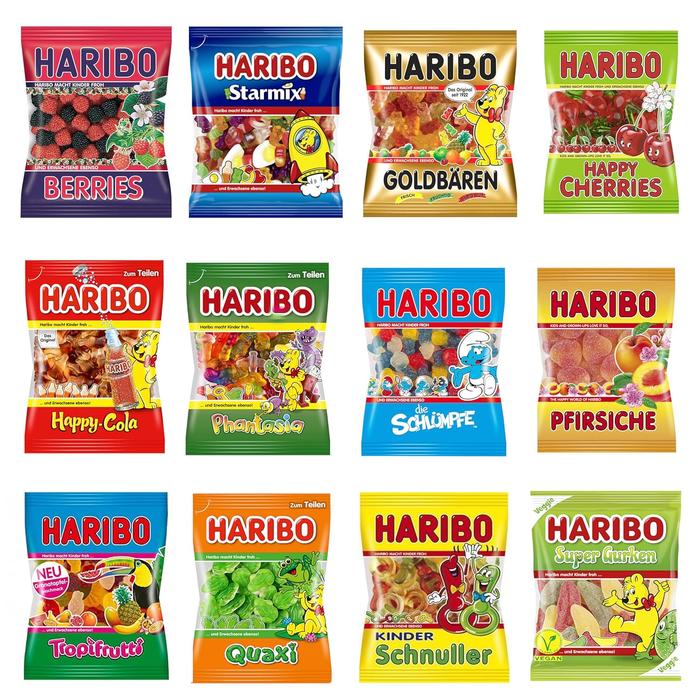 Jual Permen Import Jerman / Gummy Jelly Candy Haribo German 80 Gr & 160 ...