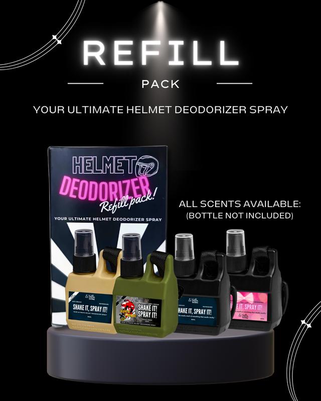 Refill Pack Helmet Deodorizer Spray 50ml - TikTok Shop Singapore