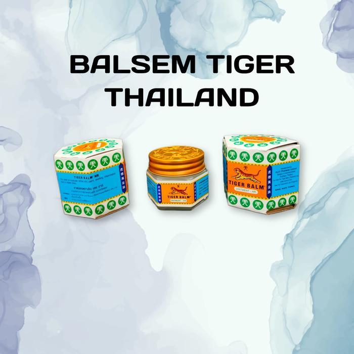 BALM TIGER WHITE & RED OILMENT BALSEM PEREDA NYERI (THAILAND) - Shop ...