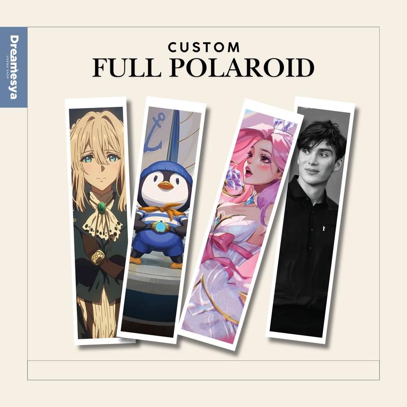 [Custom] Custom Full Polaroid / Photo Print / Polaroid Bookmark / No ...