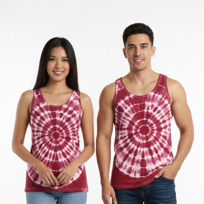 Baju Wanita Tank-Top Batik 100% Kapas Dengan Stretchable - Warna Merah ...
