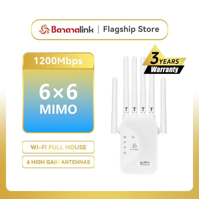 1200Mbps Wi-Fi Booster Network Amplifier Long Range Sign Wireless - TikTok Shop Malaysia