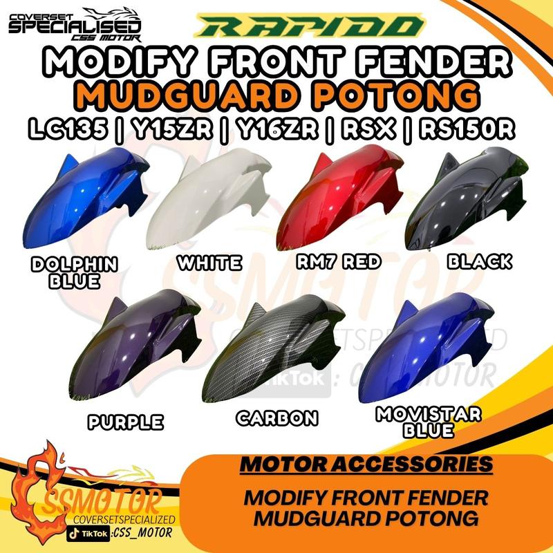 MudGuard Potong Lc135 LcFi Y15zr Y16zr Rsx 150 Modify Madgad - TikTok ...