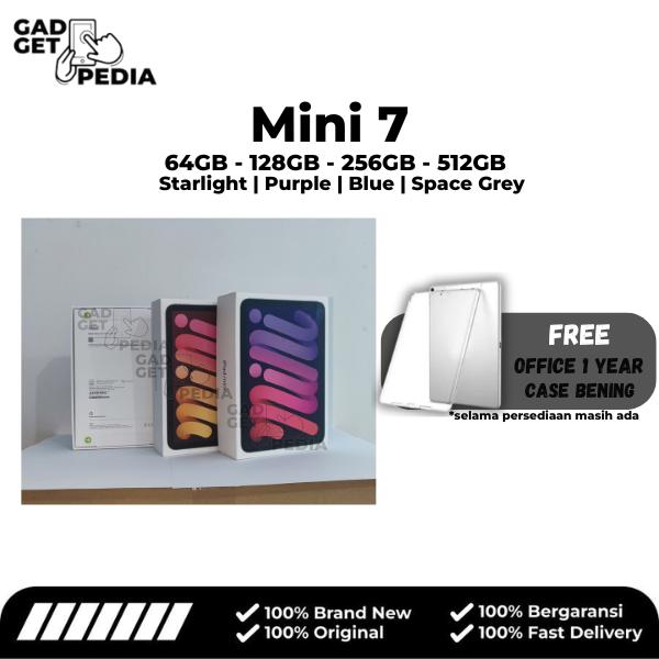 Promo [Live] Apple iPad Mini 7 2024 128GB 256GB 512GB | iPad Mini 2024 Garansi Apple 1 Tahun ...