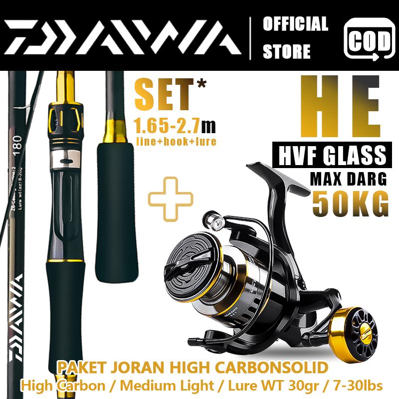 2025 NEW DAIWA Reel Rod Joran Batang Pancing 1 Set Fishing Rod - Shop ...