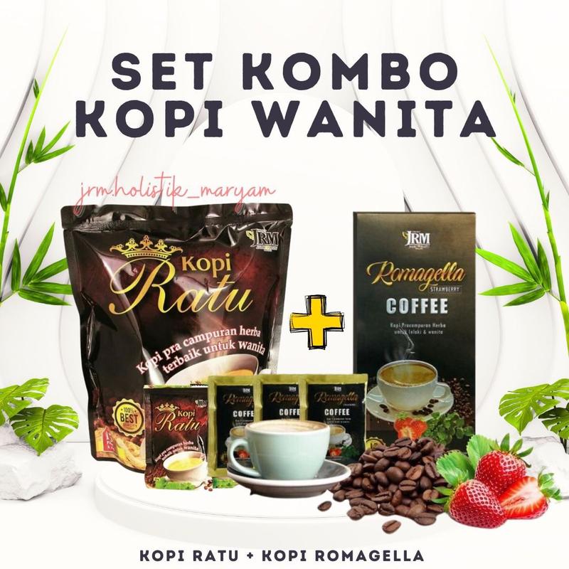 Set Kombo Kopi Wanita (Kopi Ratu + Kopi Romagella) Coffee - TikTok Shop ...