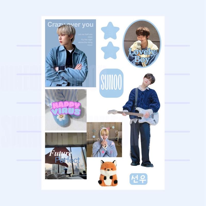 Enhypen sticker sheet | Stiker set enhypen | Fanmade sticker - Shop ...