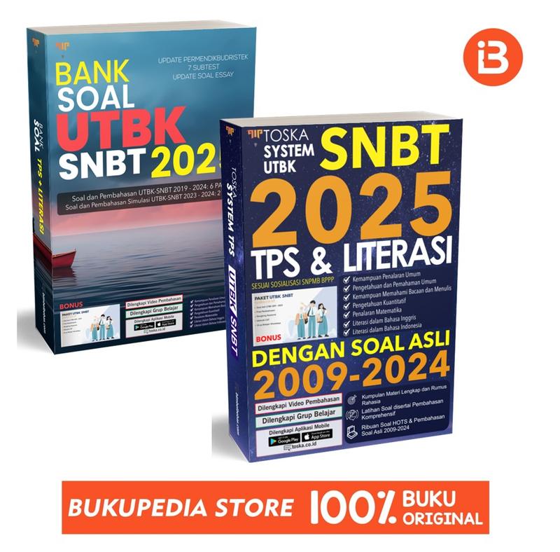 PAKET 2 BUKU BEBAS INTI CENDEKIA - UTBK SNBT 2025 Materi, Soal, - Shop ...