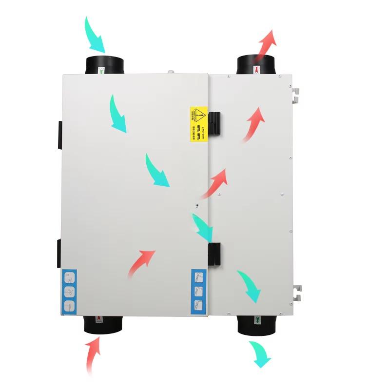 Ceiling mounted home air ventilation system supply and exhaust air ...