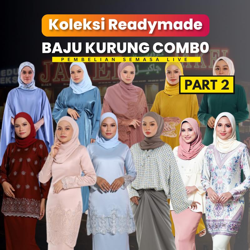 JAKEL - Kurung Readymade RANDOM - TikTok Shop Malaysia
