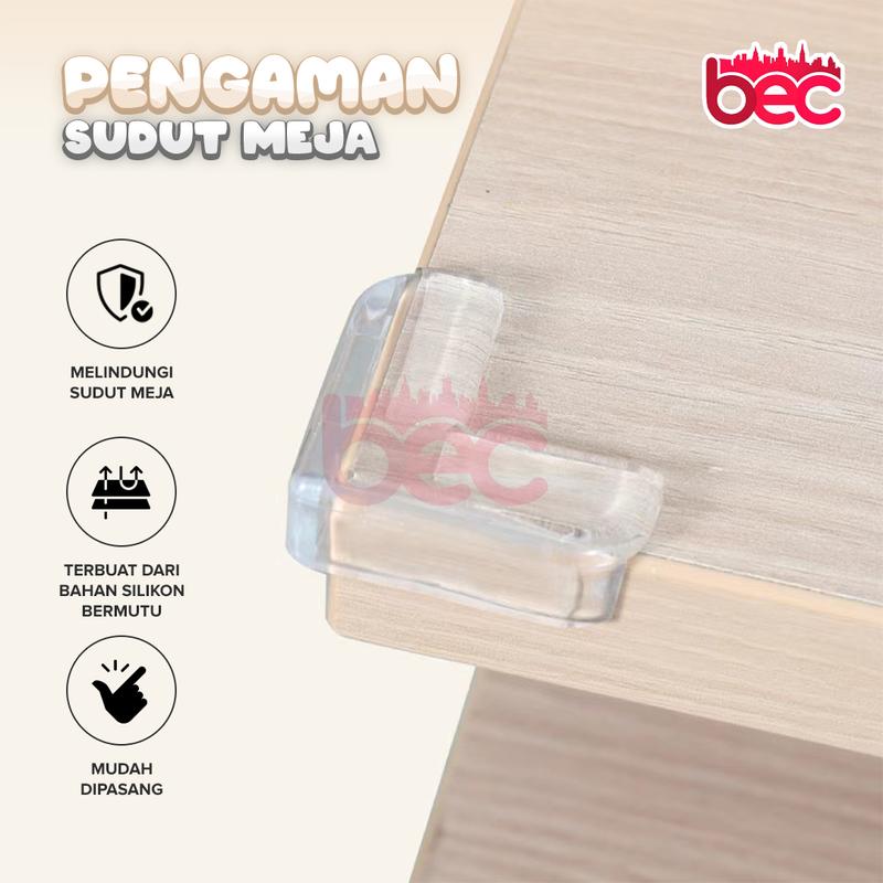 [BEC] Pengaman Siku Meja | Pelindung Anak Siku Meja Kursi Bentuk - Shop ...