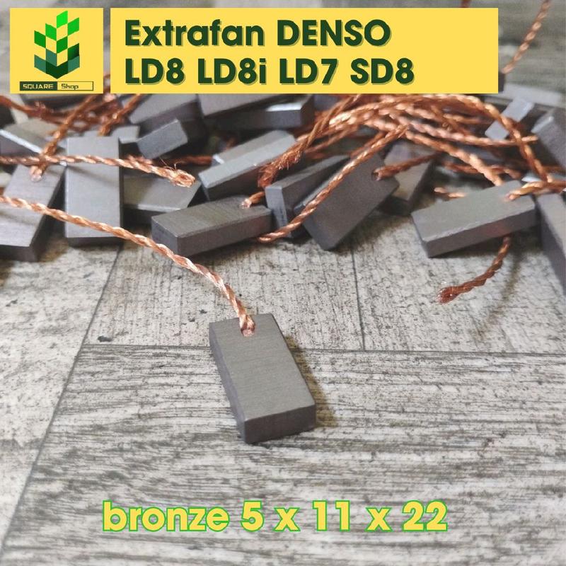 Carbon Brush motorfan extrafan AC Bus Denso LD8 LD8i LD7 BRONZE - Shop ...