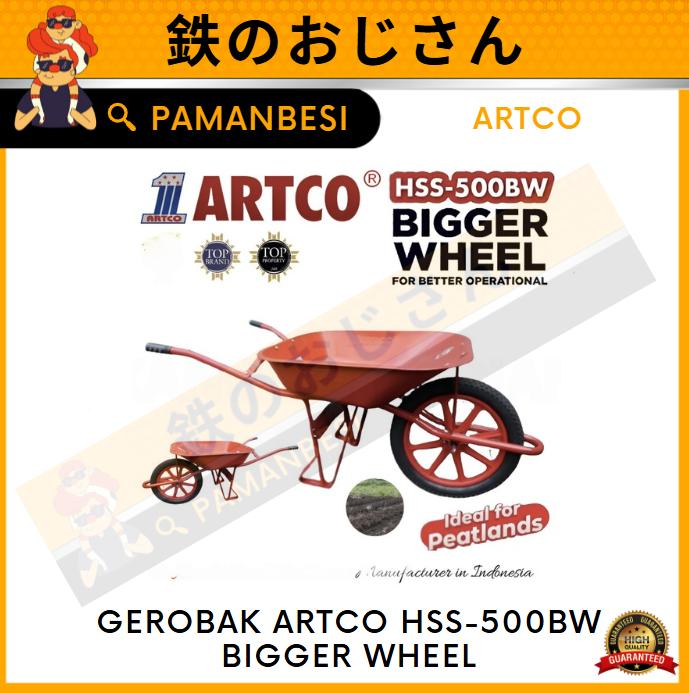 Jual ARTCO BIGGER WHEEL Roda Ban Besar Gerobak Sorong Dorong Pasir Cor ...