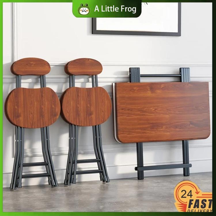 Folding Table Foldable Home Eating Computer Dining Desk Fiel - TikTok ...