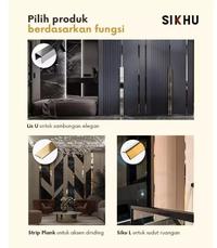 Jual LIST SIKU L SILVER 40 X 40MM SS 304 PANJANG 3METER TEBAL 0.8MM ...