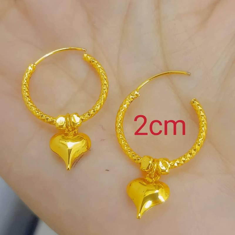 Subang Emas Bangkok Earring GOLD PLATED - TikTok Shop Malaysia