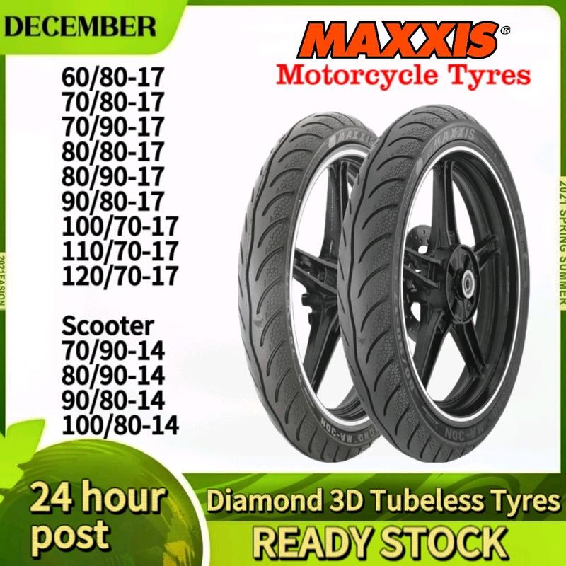 Maxxis Diamond 3D Tubeless Tyres bunga diamond tayar scooter - TikTok ...