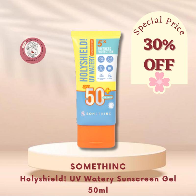 Top New [PROMO] SOMETHINC Holyshield! UV Watery Sunscreen Gel SPF 50 ...